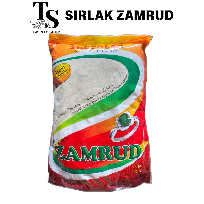 Jual SHEERLAC POWDER (ZAMRUD ORIGINAL) Jengki, plistur, Bubuk/serbuk ...