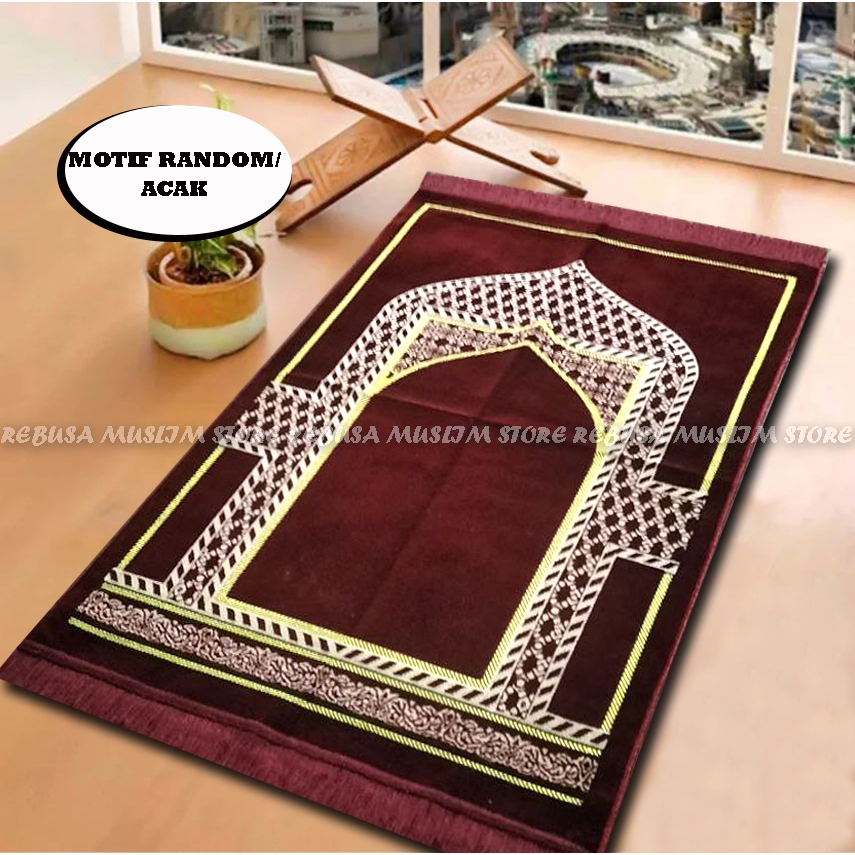 Jual Sajadah Turki Dewasa Bahan Tebal Dan Lembut Perlengkapan Sholat ...