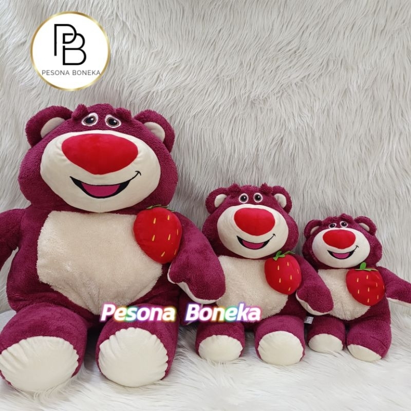 Jual New Boneka Guling Super Jumbo Besar Lotso Cinnamoroll Lot'so ...
