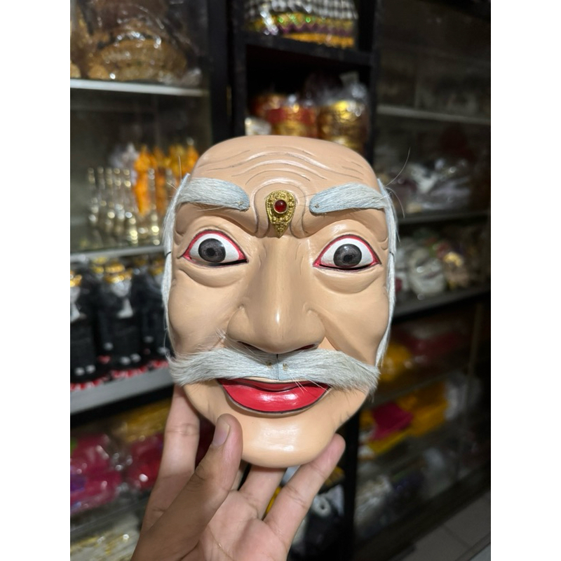 Jual Tapel Tari Tupeng Tua Kayu Pule Premium Khas Bali | Shopee Indonesia