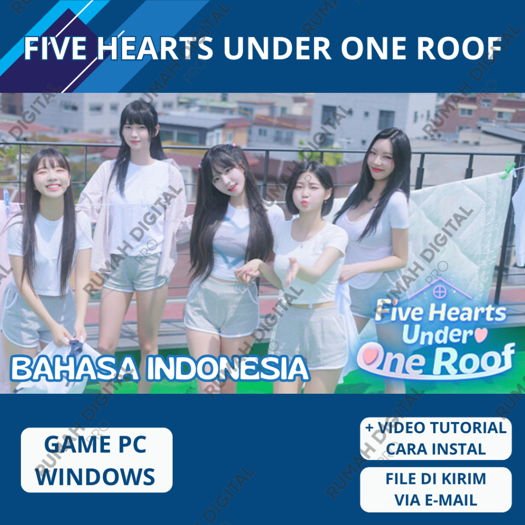 Jual FIVE HEARTS UNDER ONE ROOF BAHASA INDONESIA - GAME PC OFFLINE ...