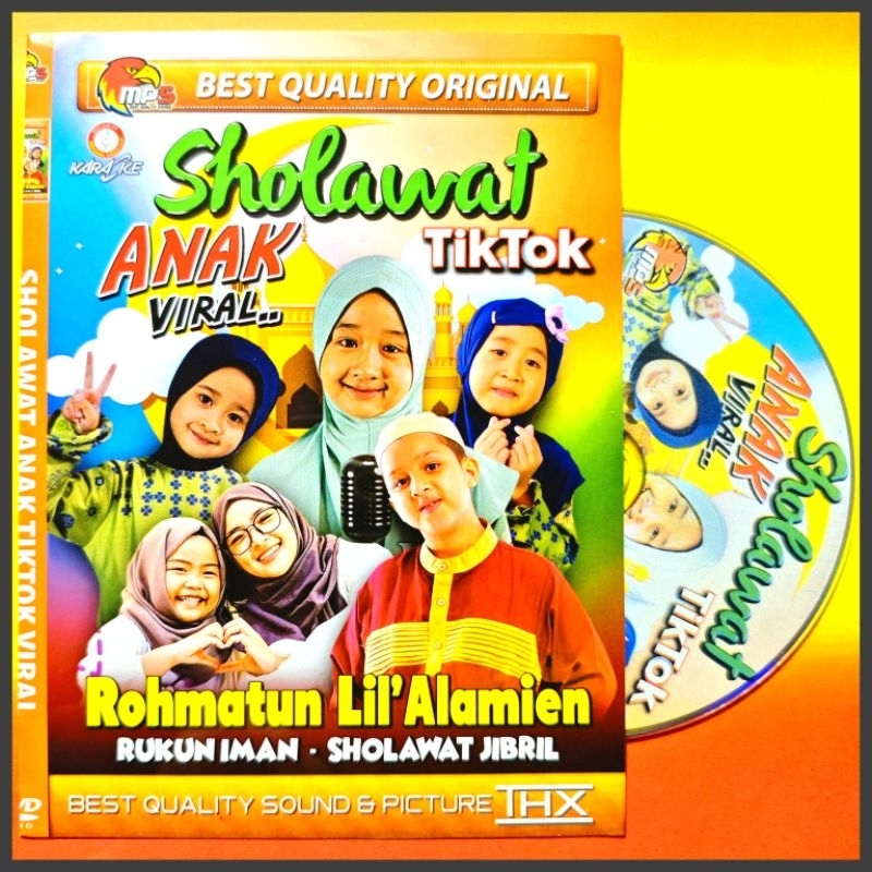 Jual Kaset MP5 Video Musik 70 Lagu Religi Sholawat Islami Anak Anak Campuran Album Pilihan ...