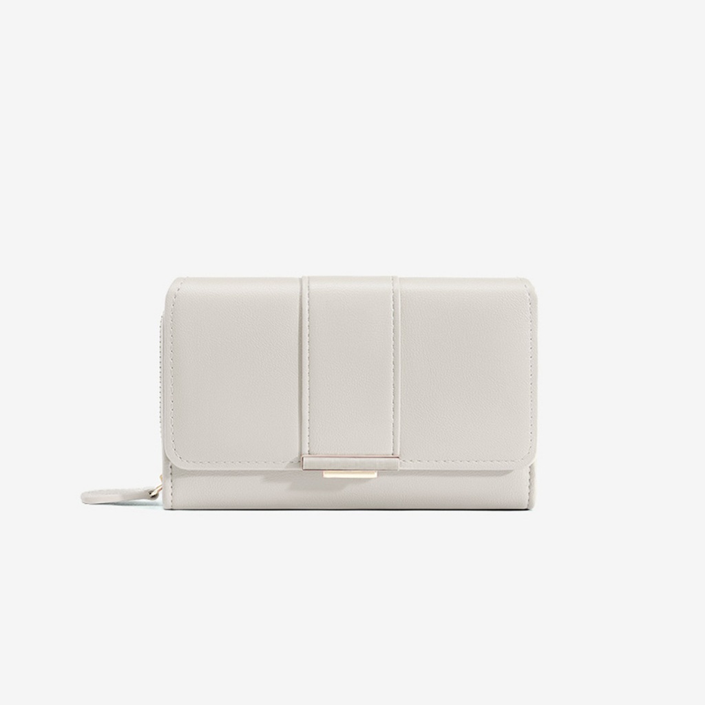 Jual C2 Carnel Beige Leather Wallet - Dompet Kulit Wanita | Shopee ...