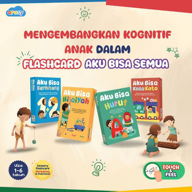 Jual Kartu Edukasi Belajar Baca Angka Huruf Hijaiyah | Sensory ...