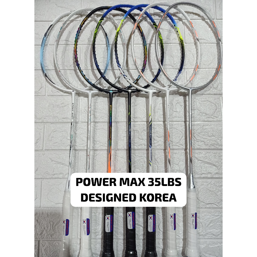 Jual RAKET BADMINTON POWER MAX KUAT 35LBS ORIGINAL 100% FREE PEMASANGAN ...