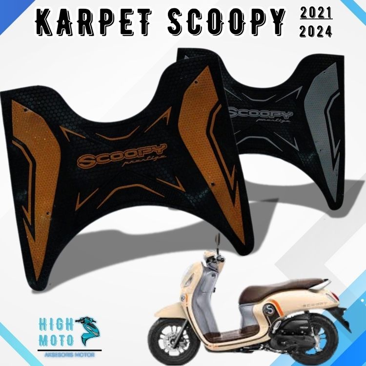 Jual karpet Motor Scoopy New Original / Pijakan Kaki Motor Honda New ...