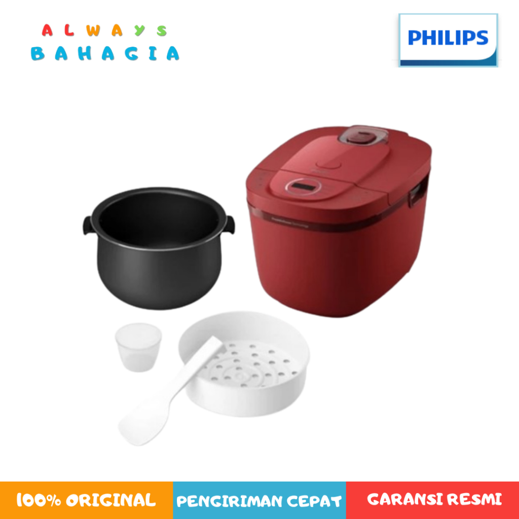 Jual PHILIPS HD4712/31 Rice Cooker digital 1.8 Liter | Shopee Indonesia
