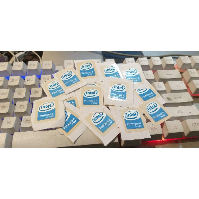 Jual STIKER KOMPUTER LAPTOP INTEL PENTIUM 4 INSIDE ORIGINAL LABEL ...