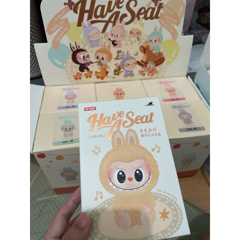 Jual labubu macaron - have a seat - PPG CRY BABY - ORIGINAL POPMART ...