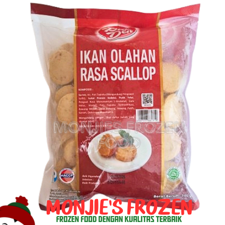 Jual PAKDEN SCALLOP 500gr - Pak den Ikan Olahan Rasa Scalop | Shopee ...