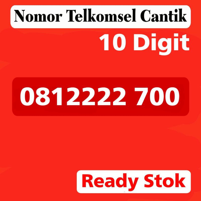 Jual Kartu perdana nomor cantik Simpati Telkomsel 10 Digit | Shopee Indonesia