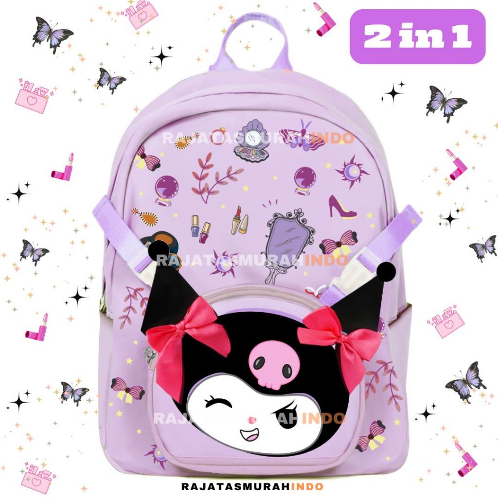 Jual RTM - Tas Anak 2 in 1 - Tas Sekolah Ransel Backpack Anak 2 In 1 Laki Laki Perempuan TK SD ...
