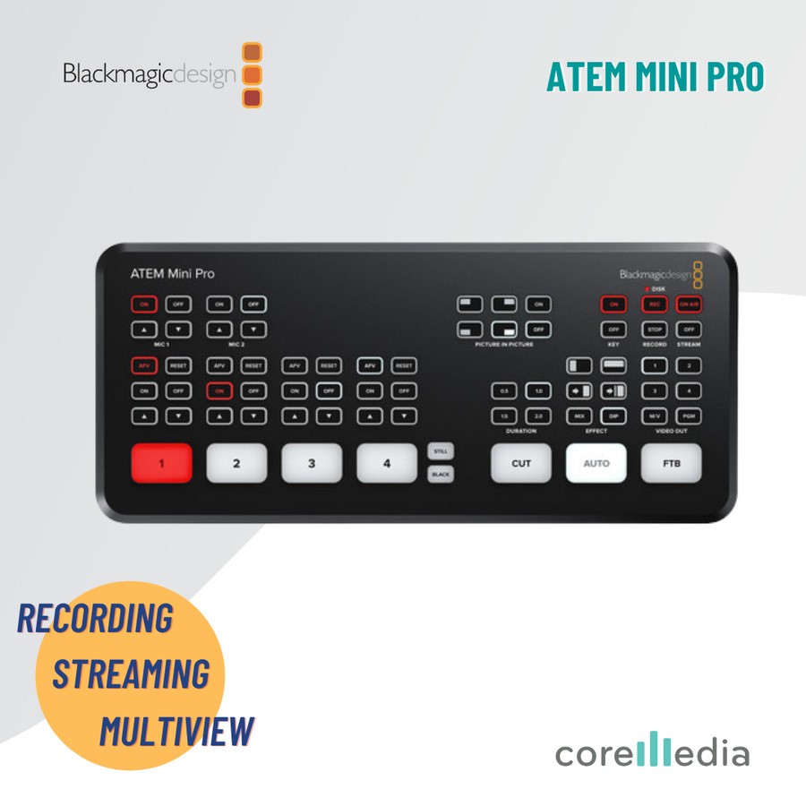 Jual Blackmagic Design ATEM Mini Pro Live Switcher / Blackmagic Design ...