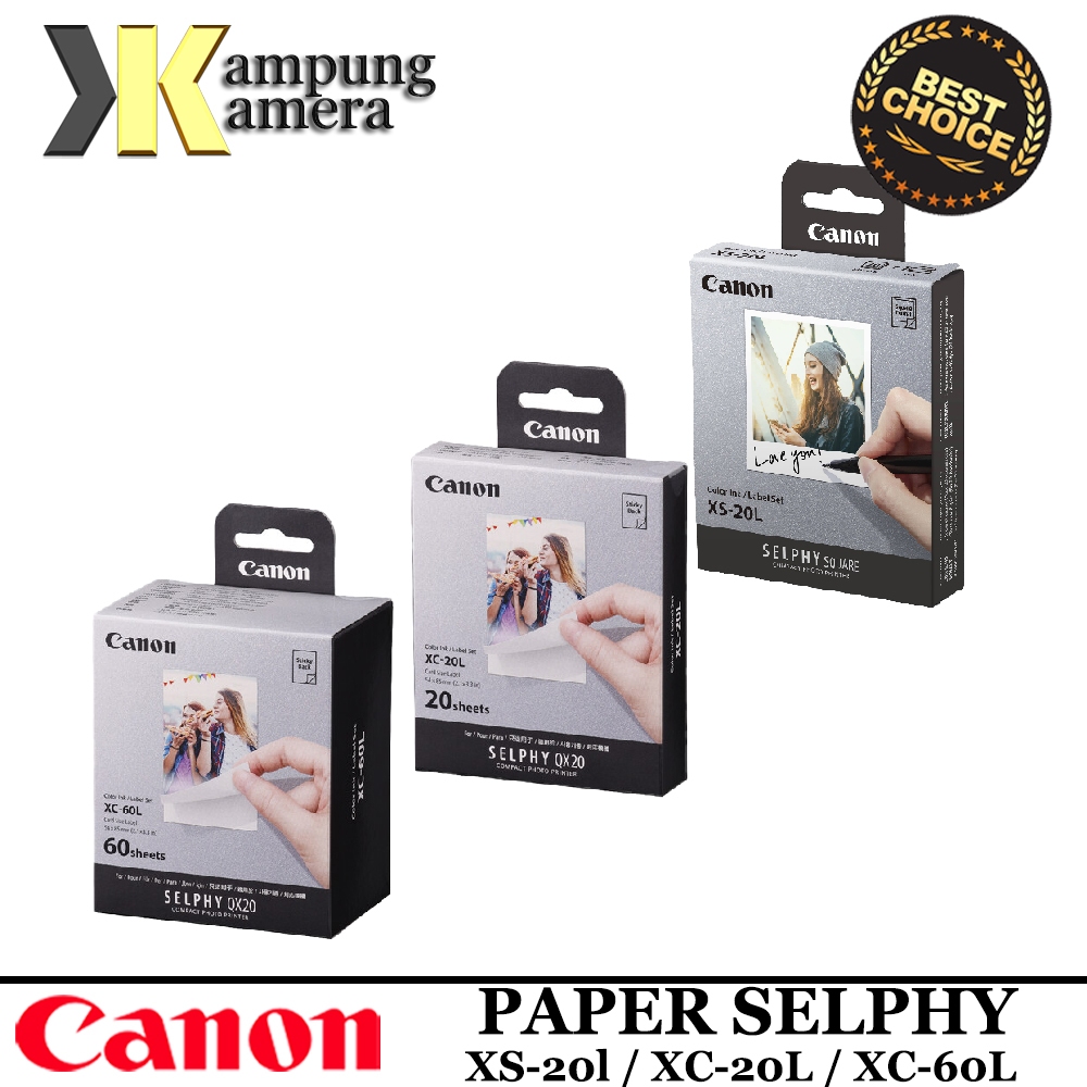 Jual Paper Canon SELPHY SQUARE XS20L XS 20L XS-20L XC 20L XC20L XC-20L ...