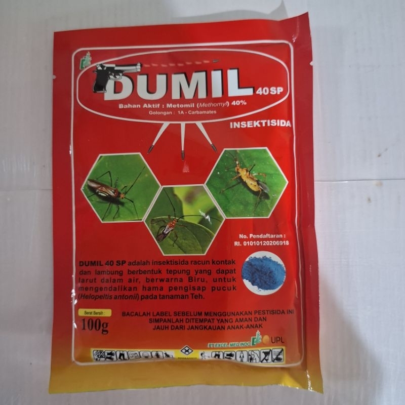 Jual Dumil 40 SP 100 gram (Metomil 40%) - Insektisida Pembasmi Hama ...