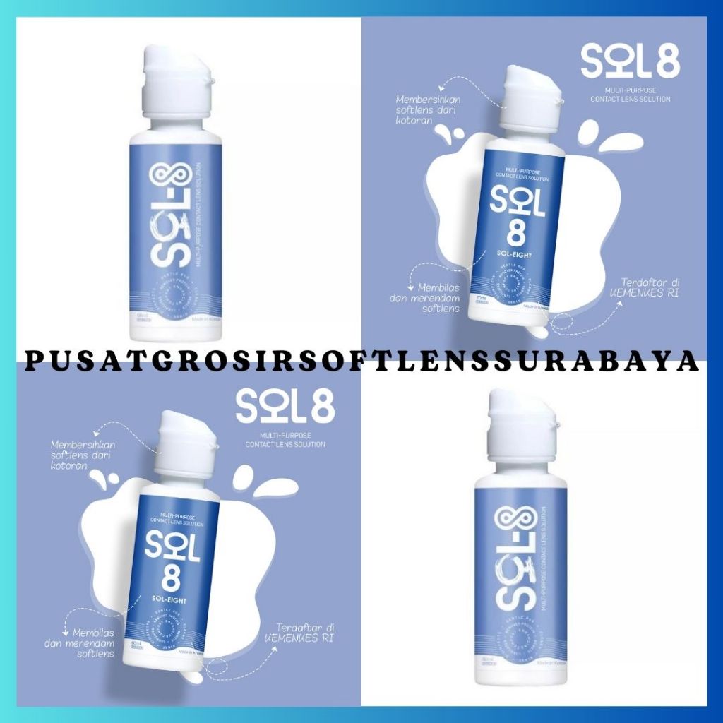 Jual CAIRAN SOFTLENS SOL8 SOL 8 60ML ///// AIR SOFTLENS / CAIRAN ...