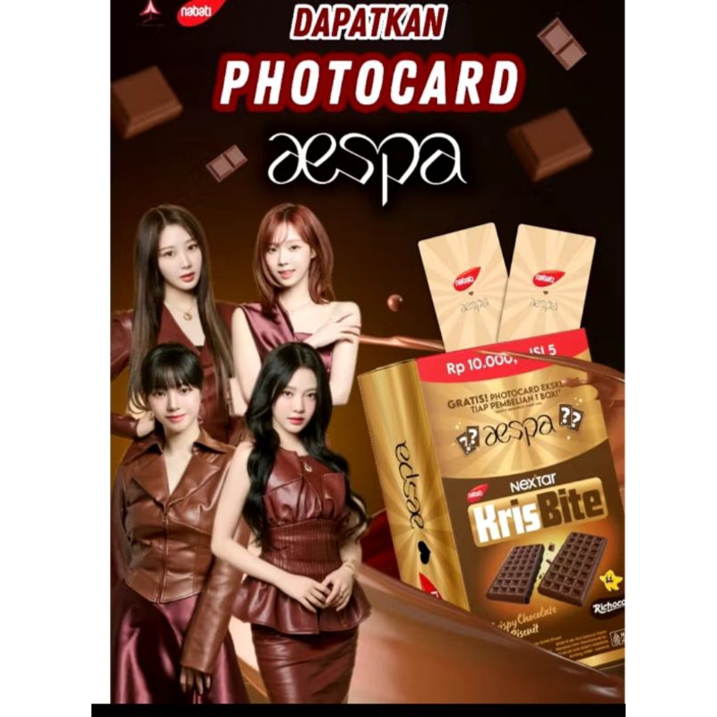 Jual Nabati X Aespa (Grande dan Krisbite) GRATIS Photocard | Shopee ...