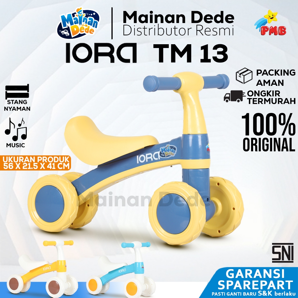 Jual Sepeda Anak PMB IORA TM-13 Balance / Push Bike PMB IORA TM-13 ...