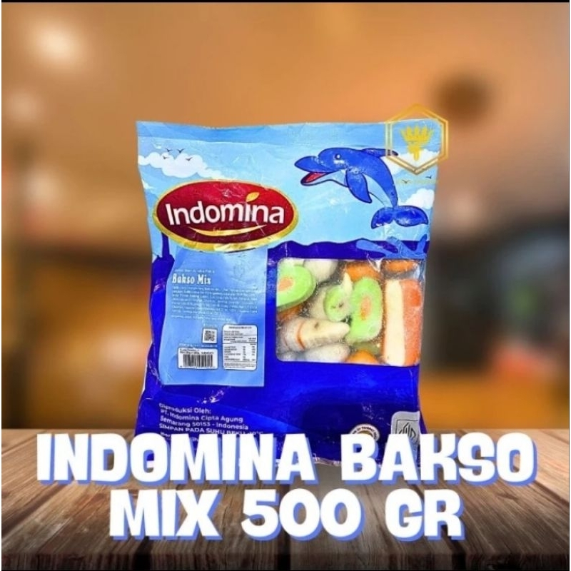 Jual Indomina baso ikan mix 500gr | Shopee Indonesia