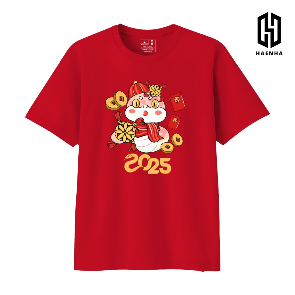 Jual HAENHA Kaos Imlek Baju Chinese Cute Snake Family Couple Tshirt ...