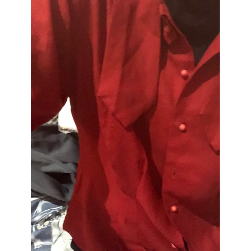 Jual Kemeja Merah dengan Lengan Panjang | Shopee Indonesia