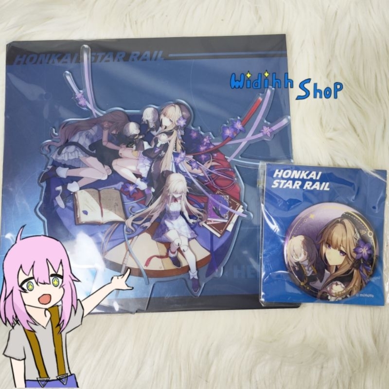 Jual [BONUS HERTA PIN] Honkai Star Rail / Standee / Herta / Badge Pin ...