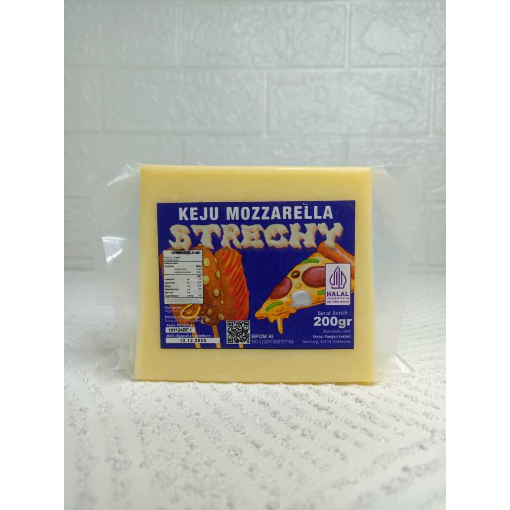 Jual Keju Mozzarella Strechy 200 gr | Shopee Indonesia