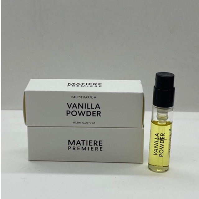Jual Vial Matiere Premiere Vanilla Powder 1,5ml | Shopee Indonesia
