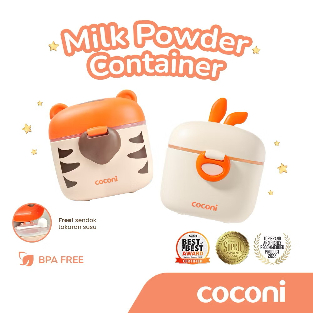 Jual COCONI Milk Powder Container Box | Wadah Tempat Susu Bayi Portable ...