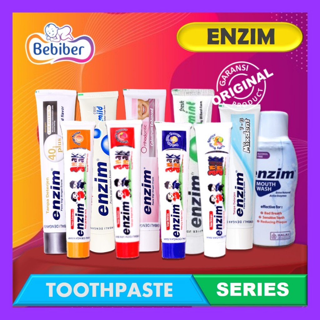 Jual Enzim Toothpaste - Pasta Gigi - Odol Anak - Fresh Mint Classic ...