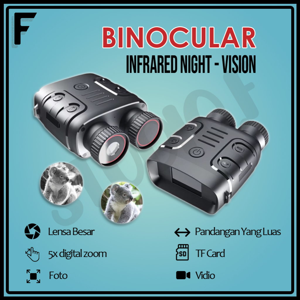 Jual Night Vision Monokular Binocular 1080P HD dengan Kamera Infrared ...