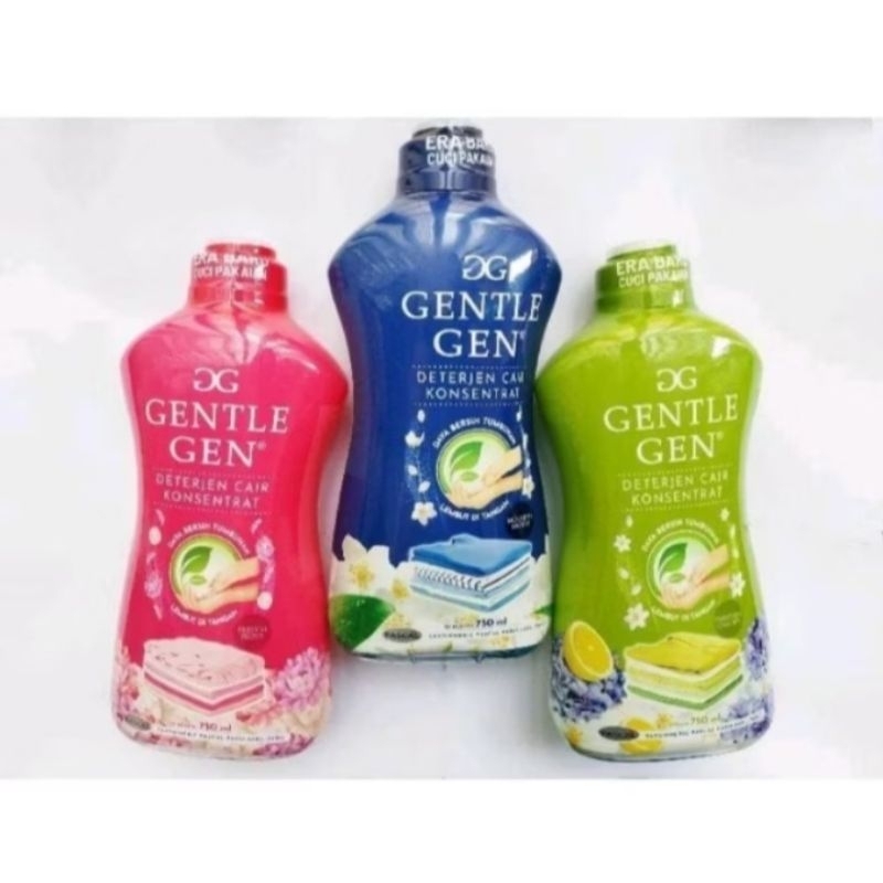 Jual Gentle Gen Deterjen Tumbuhan 700 ml | Shopee Indonesia