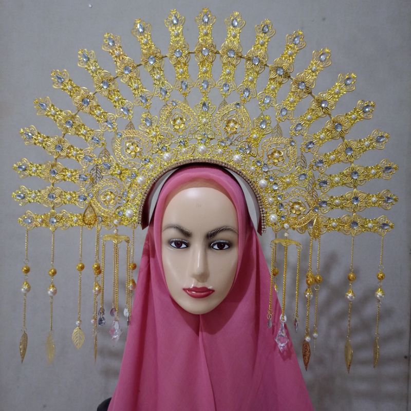 Jual Aksesoris Mahkota Sunting Pengantin Modifikasi / Mahkota Karnaval ...