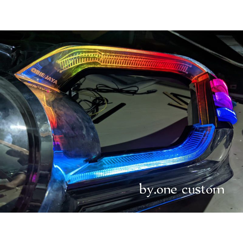 Jual DRL slime L lazy frame RGB atas bawah Fortuner vnt 2012/2015 ...