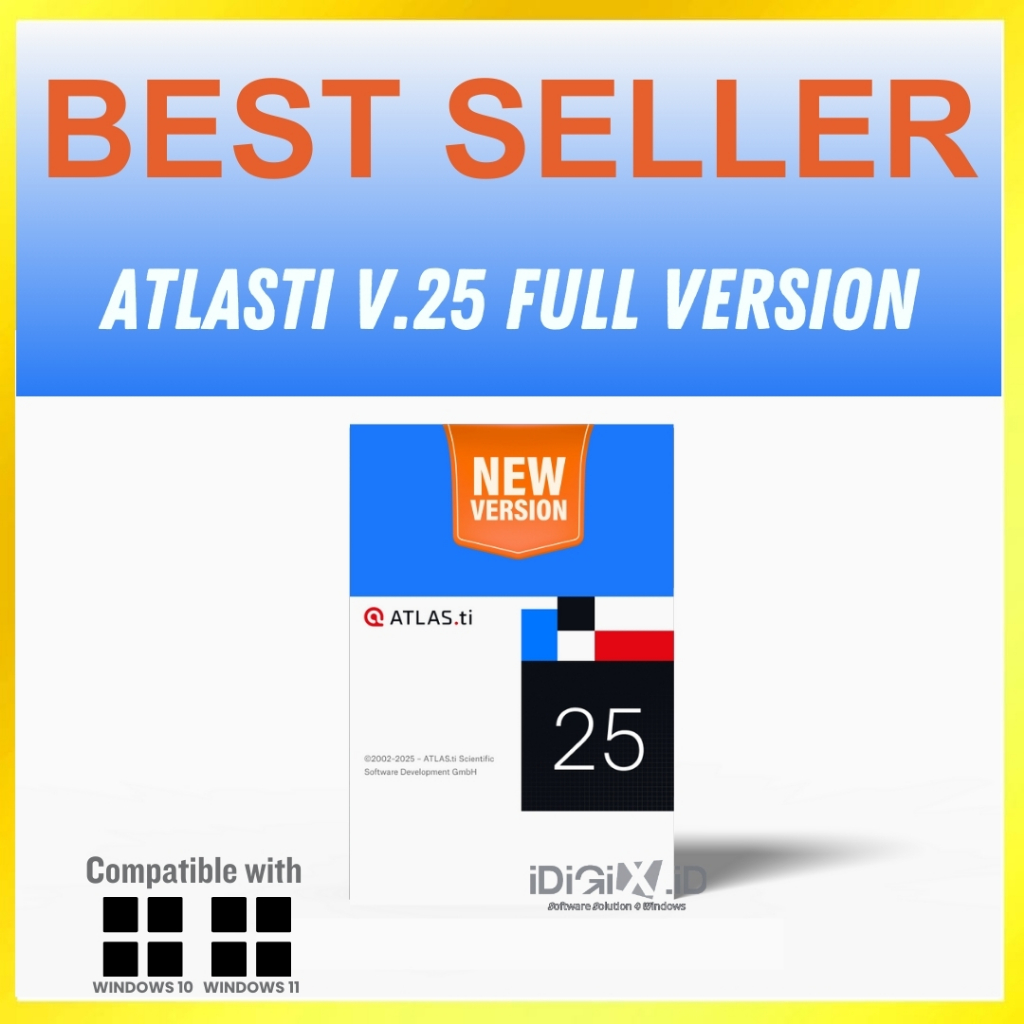 Jual ATLAS.TI 25 Perangkat Lunak Terdepan untuk Analisis Kualitatif Data dengan Fitur Inovatif ...