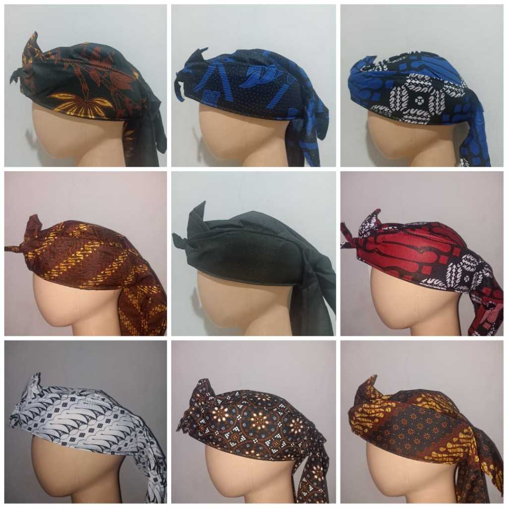 Jual Ikat Kepala Sunda Topi Tradisional Totopong Atas Tidak Bolong ...