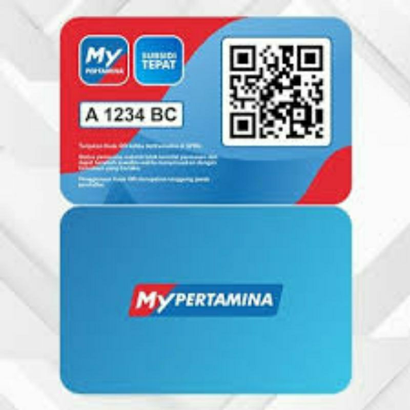 Jual Kartu id card Mypertamina / id card / Kartu pertamina / kartu Barcord | Shopee Indonesia