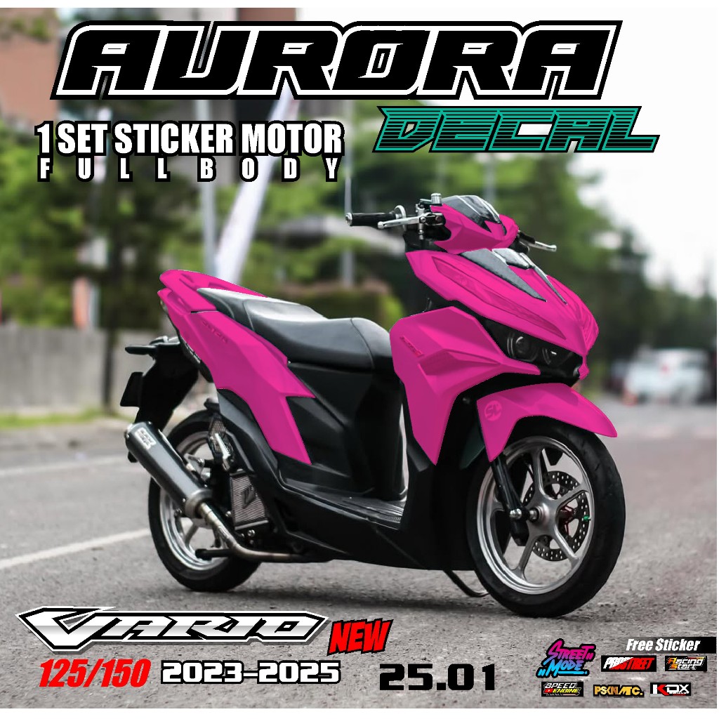 Jual COD TERBARU DECAL STICKER VARIO NEW 125/150 FULLBODY VARIO TAHUN ...