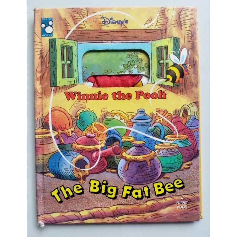 Jual Winnie the Pooh The Big Fat Bee Puppet Book Hardcover Buku Inggris ...