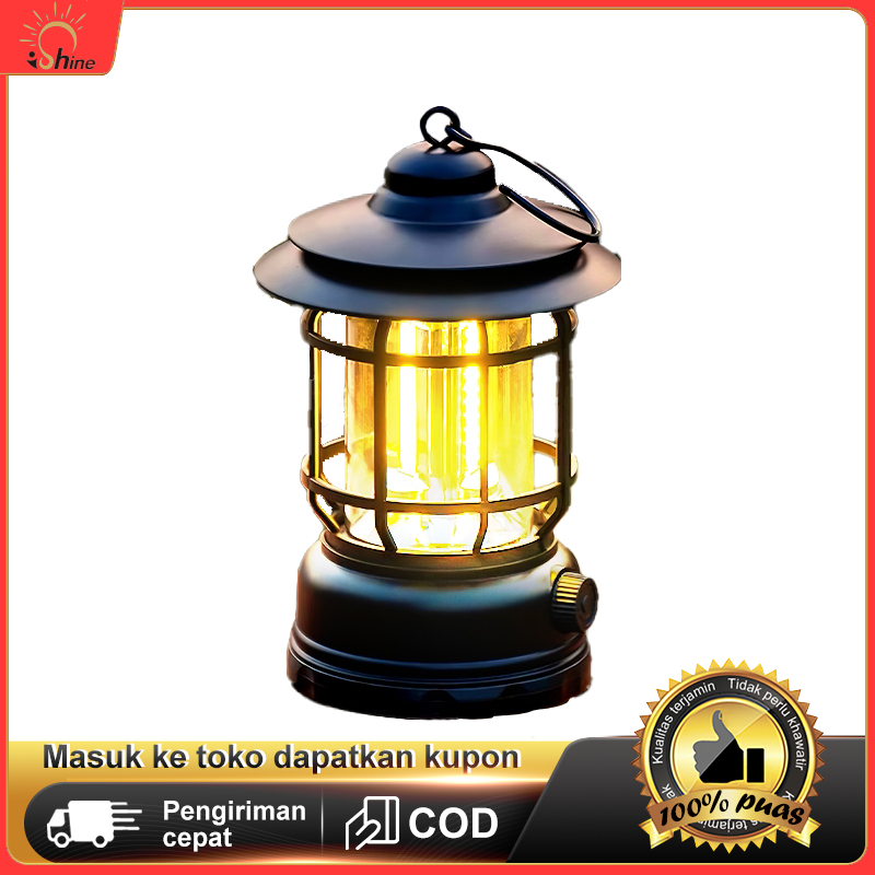 Jual 【Garansi 10 tahun】 Lampu Lentera LED Lampu Tenda Camping Lampu ...