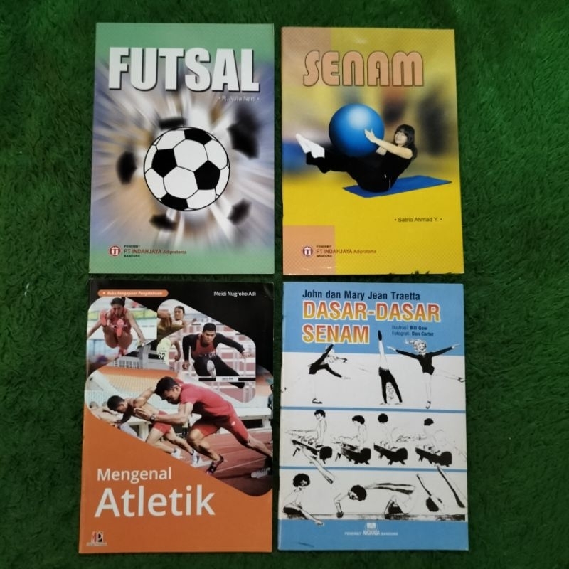 Jual ORIGINAL BUKU FUTSAL SENAM MENGENAL ATLETIK DASAR-DASAR SENAM ...