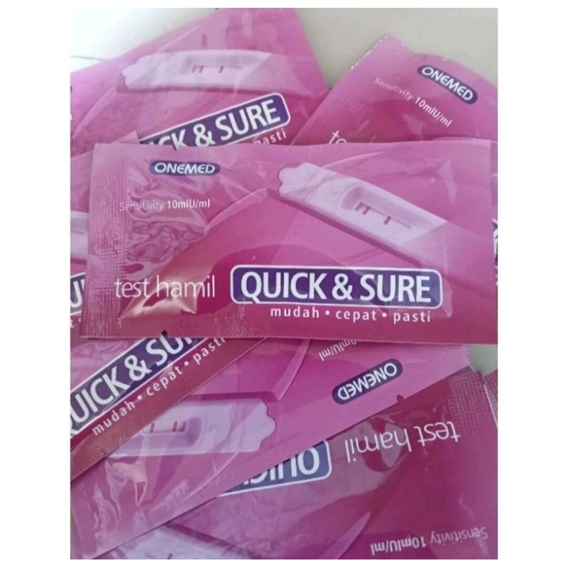 Jual Quick sure tes hamil onemed test kehamilan urin urine pregnancy ...