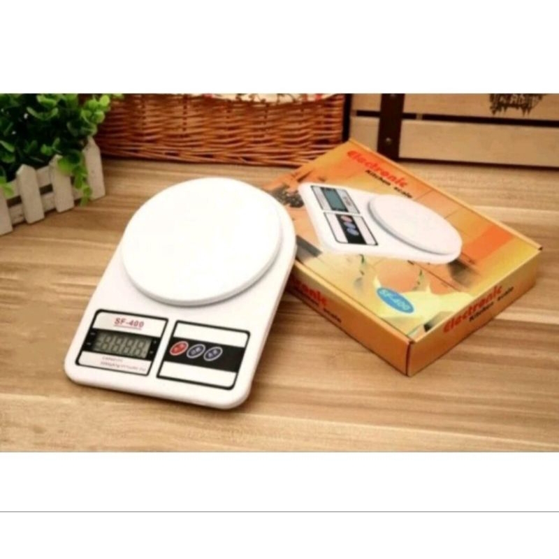 Jual Timbangan dapur digital elektronik SF-400 kapasitas 10 kg electronic digital kitchen scale ...