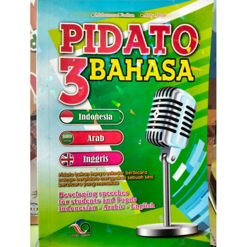 Jual Buku Pidato 3 Bahasa Indonesia Arab Ingris Lengkap | Shopee Indonesia