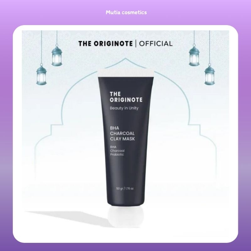Jual The Originote BHA Charcoal Clay Mask | Shopee Indonesia