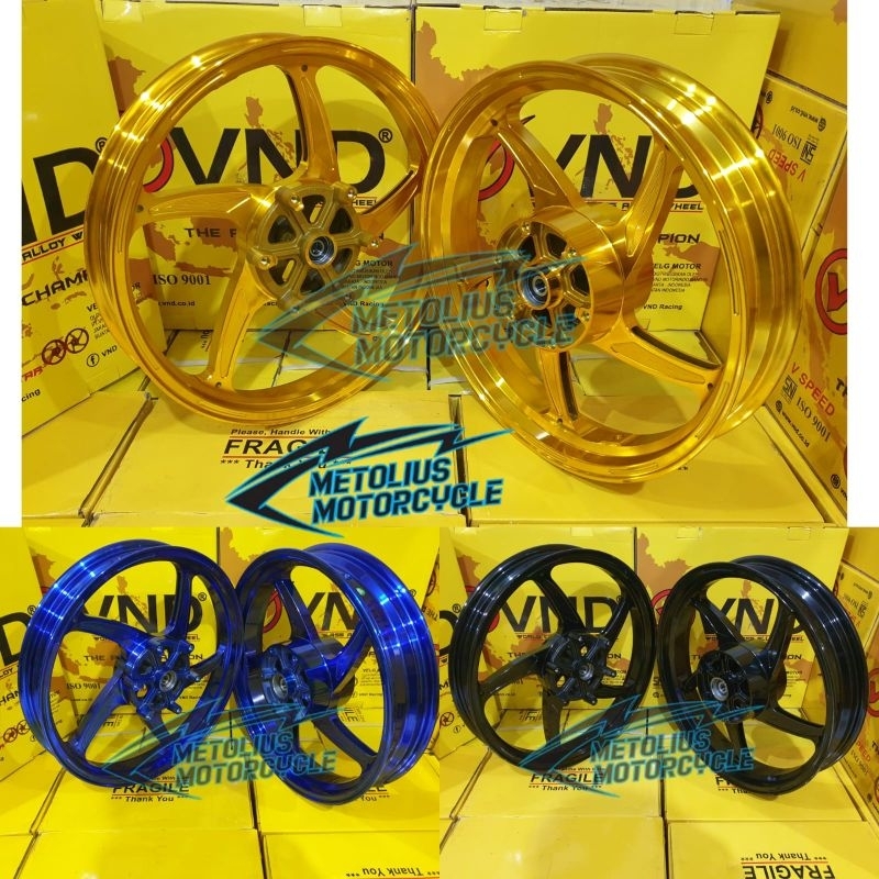 Jual velg vnd five star ninja150rr velg palang 5 ninja rr old velg vnd ...