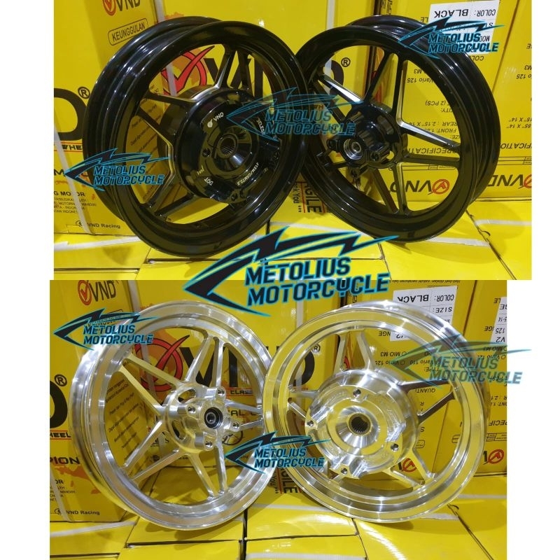 Jual Velg Vnd VSpeed V2 Ring 12 Stylo160 Abs /stylo160 Cbs velg vnd ...