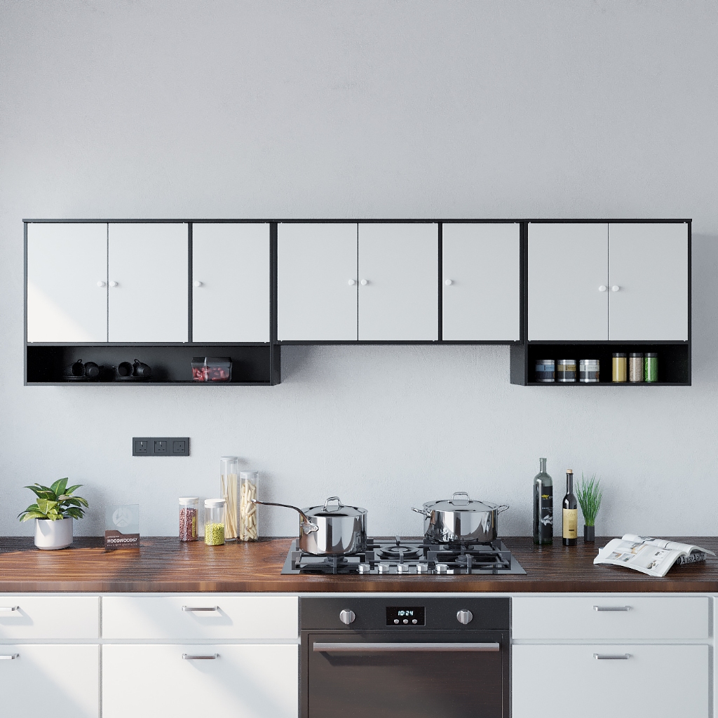 Jual KITCHEN SET ATAS 3 PINTU / LEMARI RAK DAPUR MINIMALIS MODERN ...