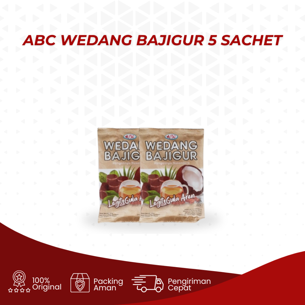 Jual ABC Wedang Bajigur Minuman Tradisional khas Yogyakarta 5 sachet ...