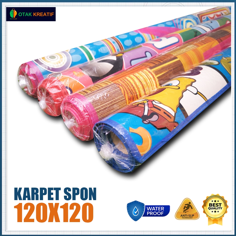 Jual OK - Karpet Lantai Spon 120x120cm / Karpet Spons Tahan Air Tikar ...